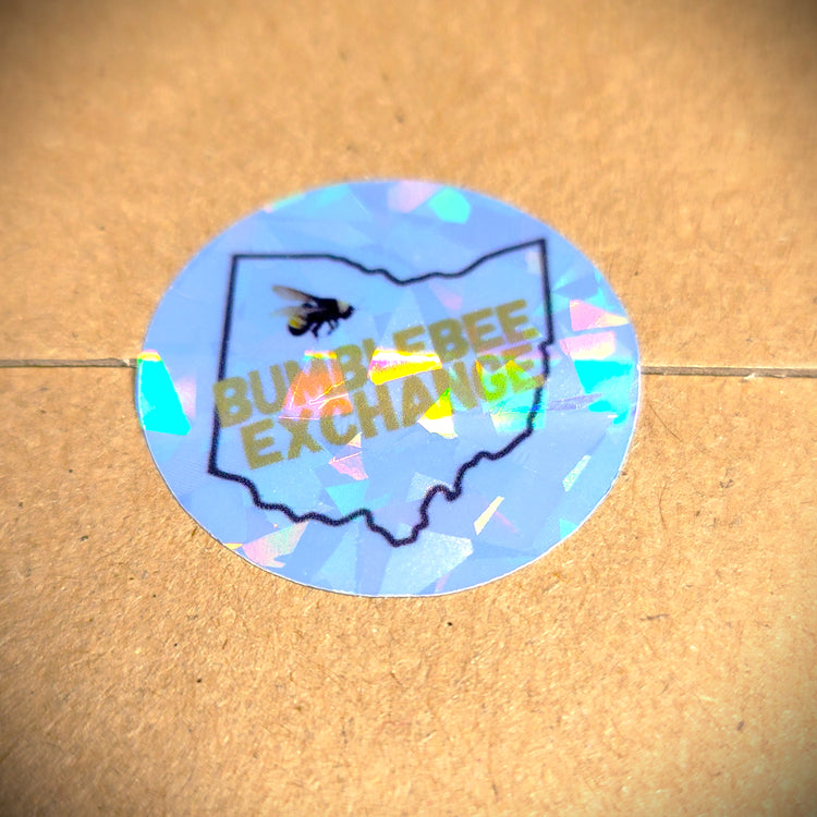 Custom One Touch Stickers (.7" x 1.5") - 40 Stickers – Bumblebee Exchange